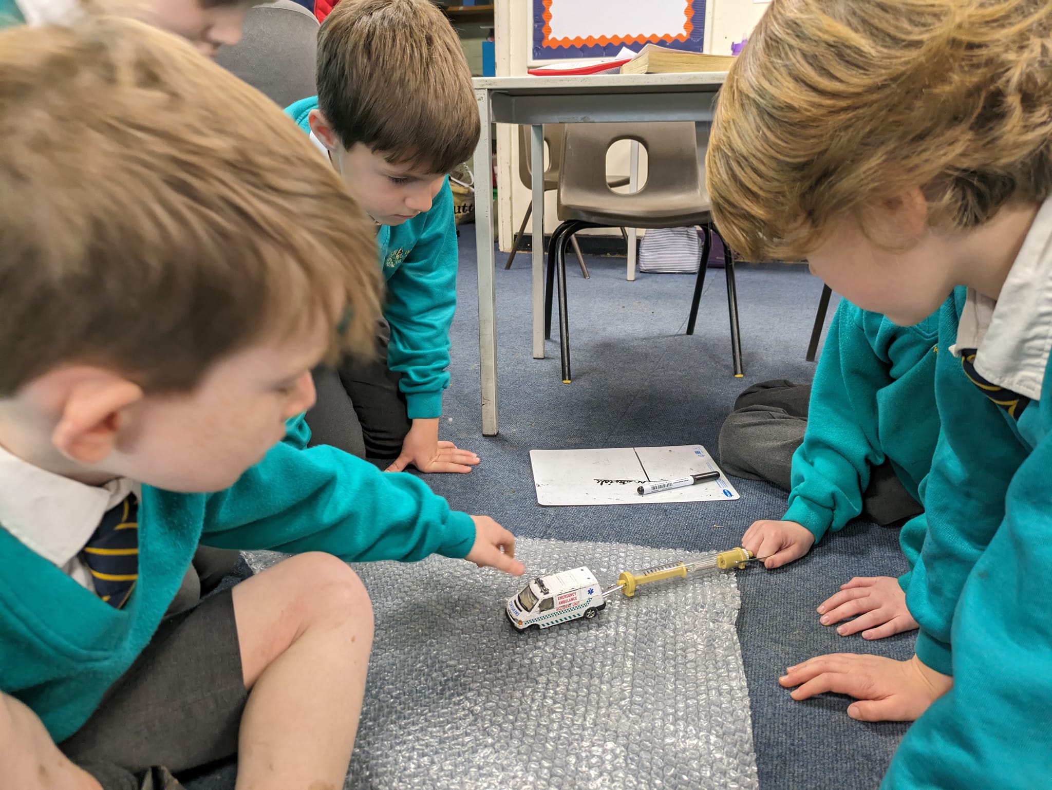 Year 6 Surface Friction Experiments - Horsmonden Primary Academy